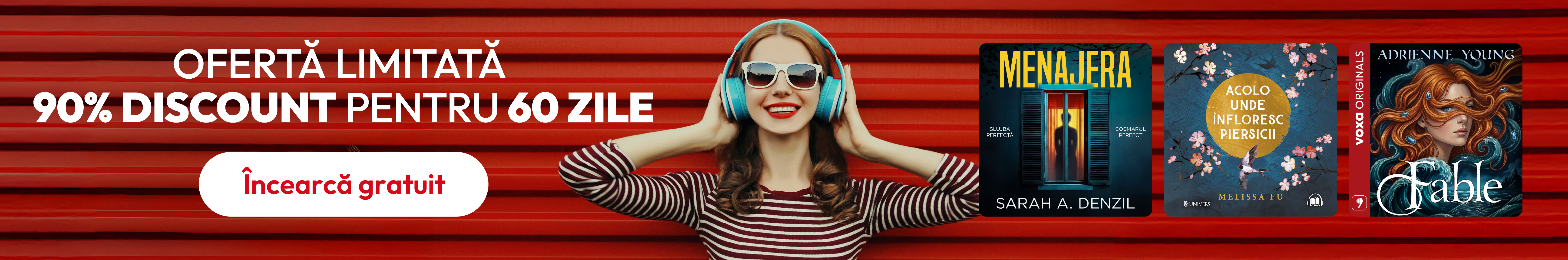 Voxa - Audiobooks, Ebooks si rezumate în limba română și engleză