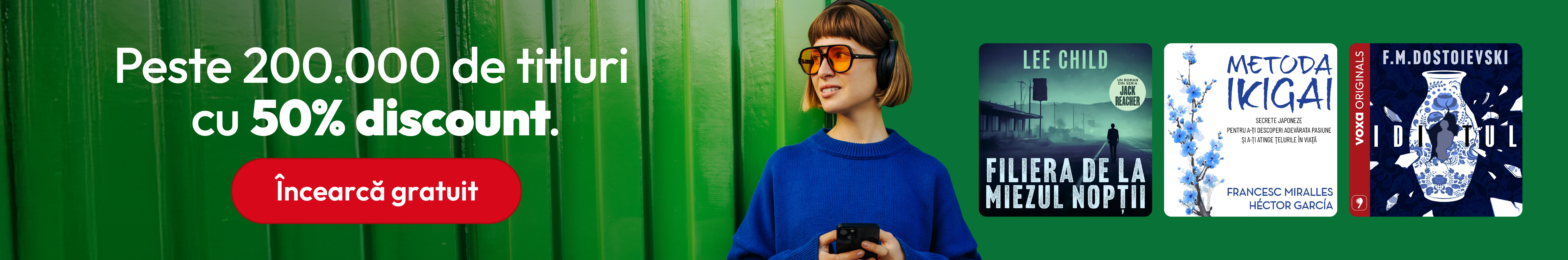 Voxa - Audiobooks, Ebooks si rezumate în limba română și engleză